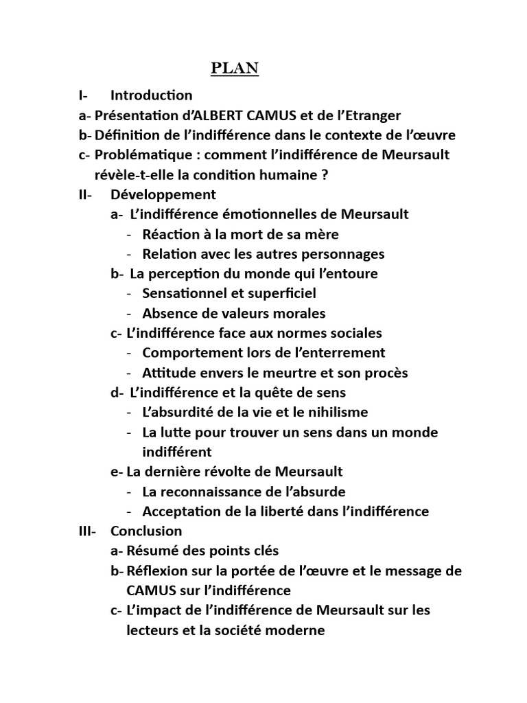PLAN de L'expose | PDF