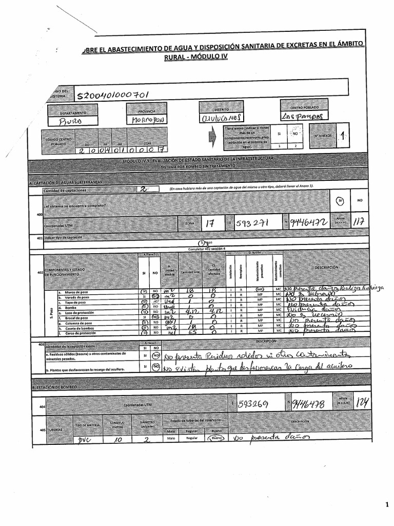 Cuestionario Las Pampas | PDF
