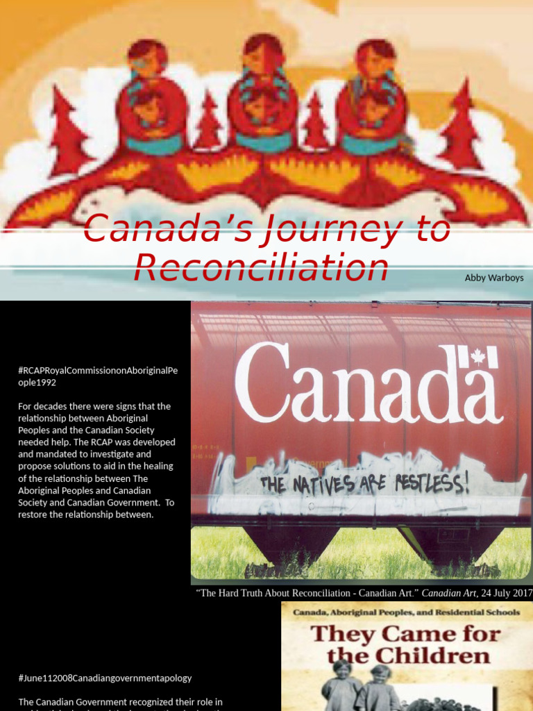 Gr. 11 English - Canada's Journey To Reconciliation | PDF | Politics Of ...