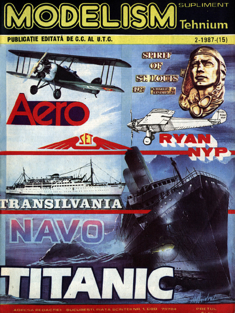 Cristian Crăciunoiu - Modelism, Supliment Tehnium 1987 - 2 (1987) | PDF