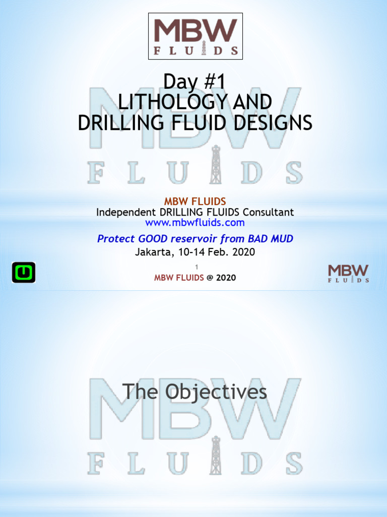 Day 1b_Lithology and Drilling Fluids Design | PDF | Limestone | Silt