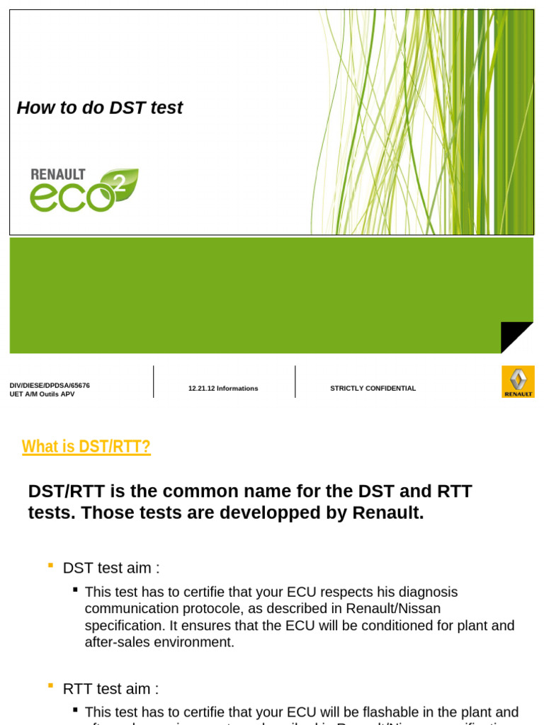 DST Test Guide with DST2000 | PDF | Software | Computing
