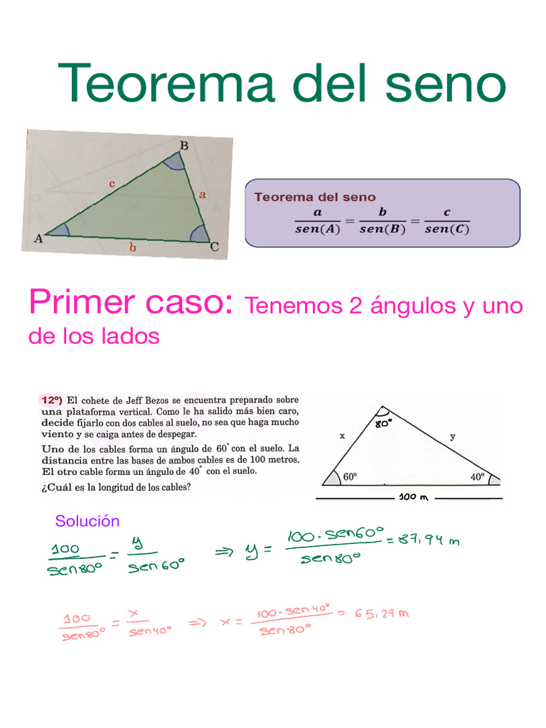 Teorema Seno 1 | PDF