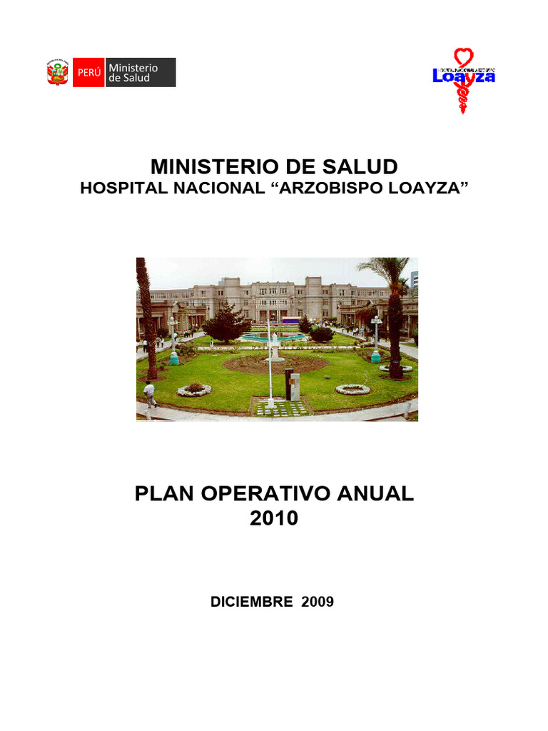 POA 2010 Hospital Loayza | PDF | Hospital