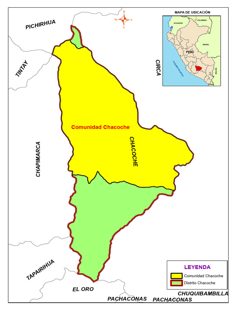 Mapa de Ubicación de Chacoche | PDF