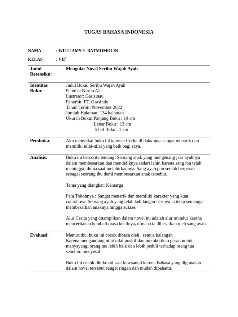 Willi Tugas Bindo | PDF