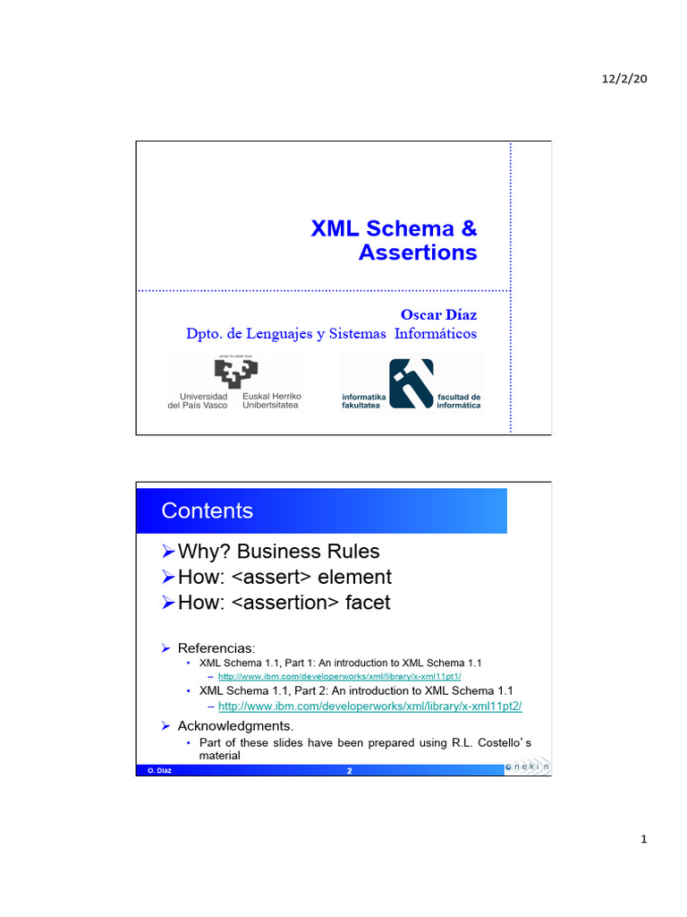 5 Assertions.pptx | PDF | Xml Schema | Xml