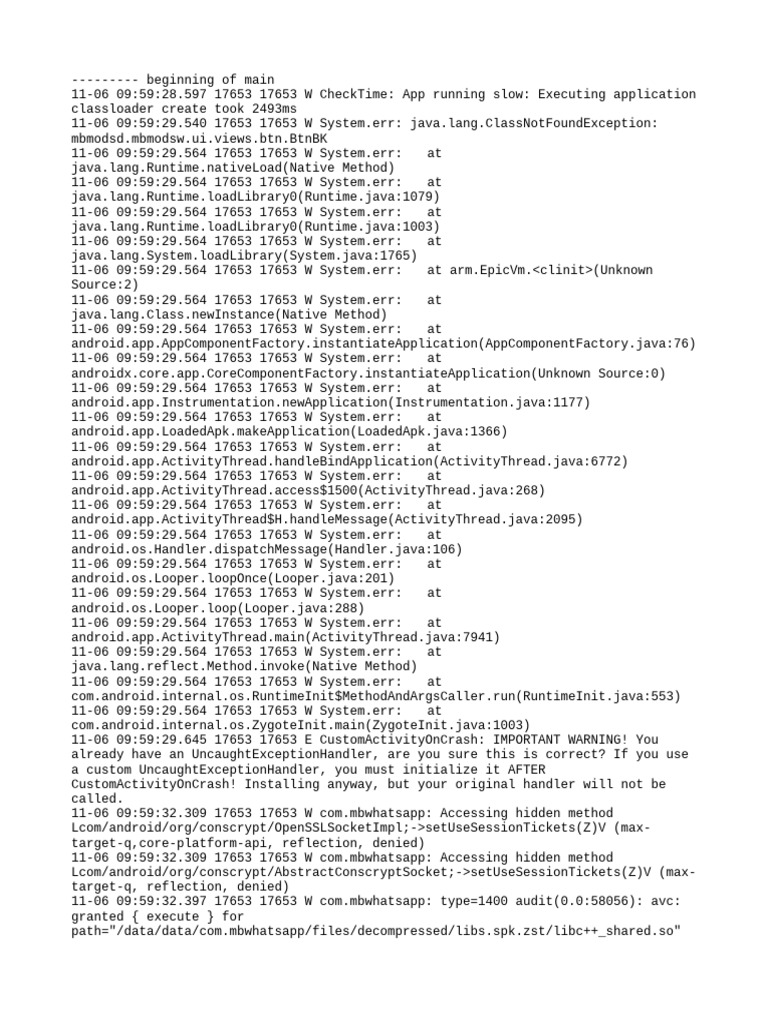Logcat | PDF | Java (Programming Language) | Android (Operating System)