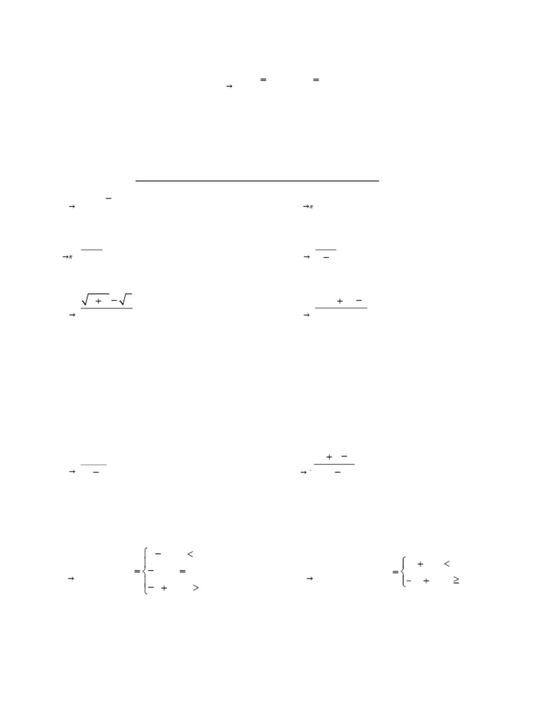 Calculus Final Exam Study Guide | PDF | Derivative | Asymptote