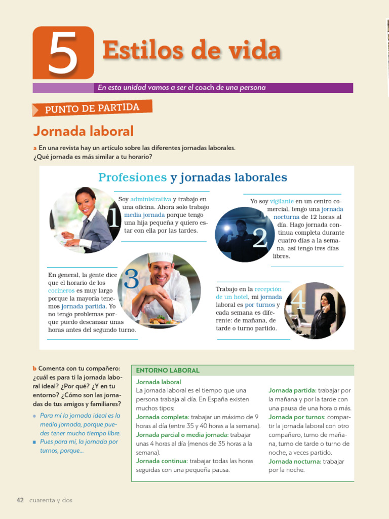 Estilos de Vida - Español | PDF | Tiempo de trabajo | Estrés (biología)