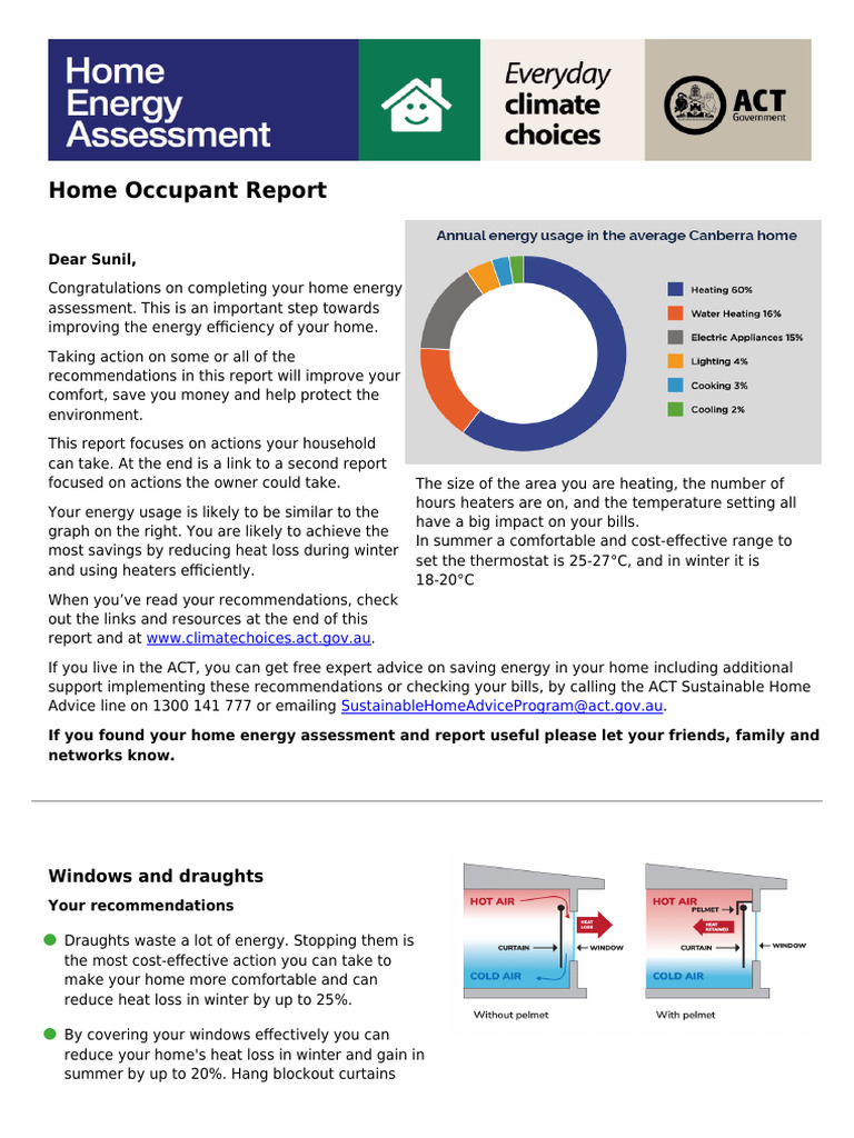 Home Energy Efficiency Tips | PDF | Air Conditioning | Window