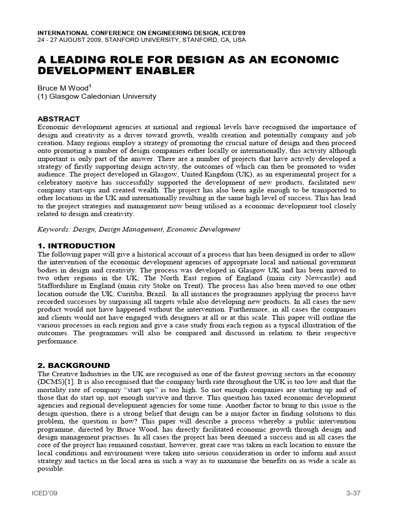 A Leading Role For Design As An Economic Development Enabler 31vr4rdyye ...