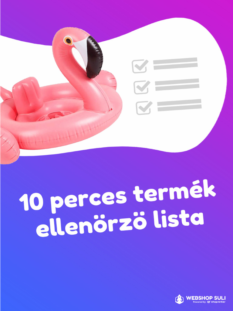 10 Perces Termek Ellenorzo Lista | PDF
