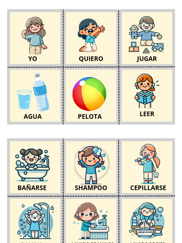 Actividades Y Objetos Cotidianos Pdf