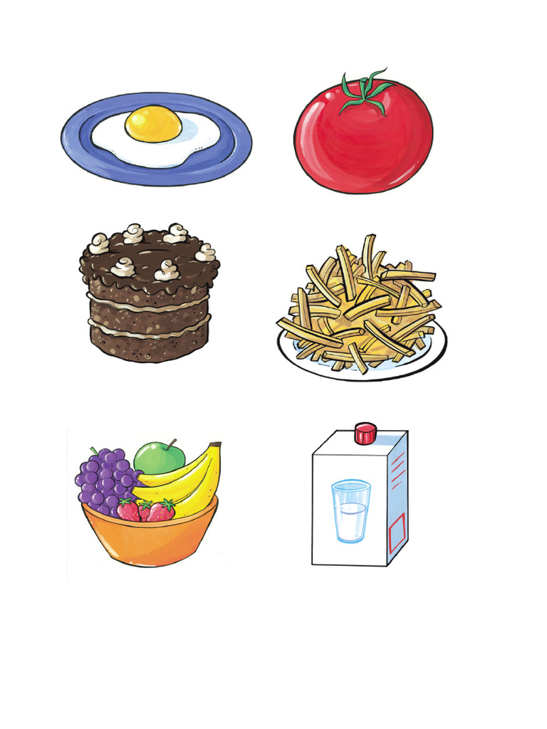 Food Flashcards | PDF