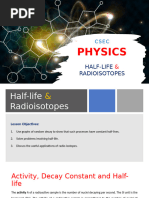 Half-Life Gizmo | PDF | Radioactive Decay | Isotope