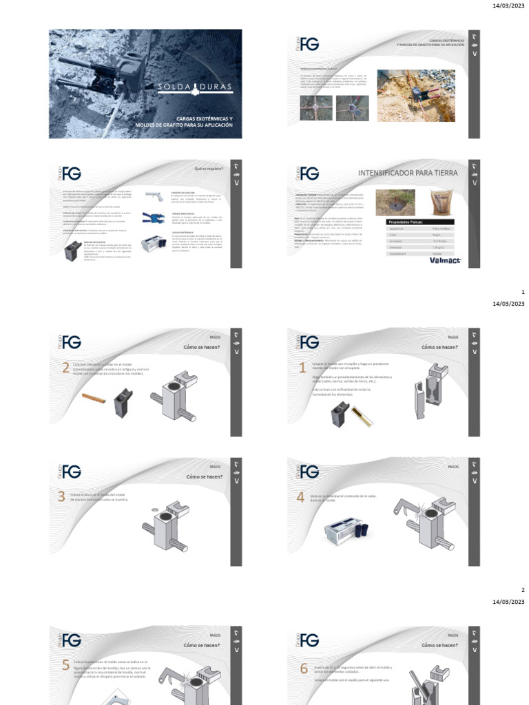 Presentación Soldaduras Valmact | PDF | Soldadura | Construcción
