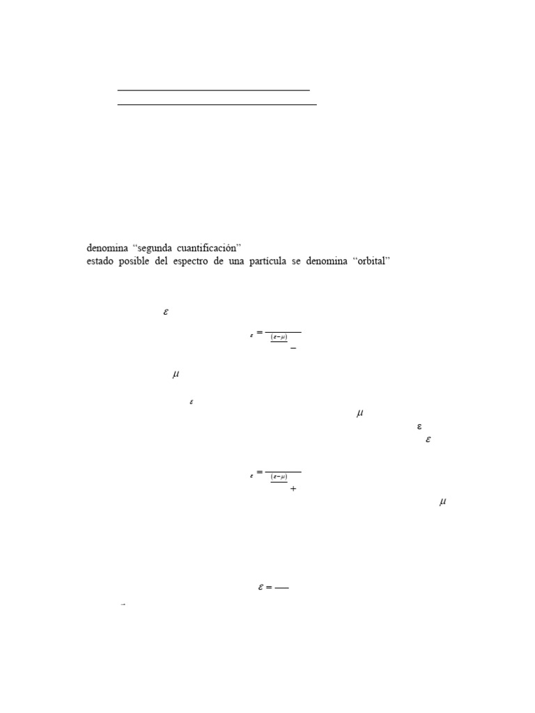 Gases Ideales de Bosones y Fermiones. Gas de Bose y Gas de Fermi | PDF ...