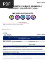 Planificacion Microcurricular Civica y Acompanamiento Integral 2025 2026 | PDF | Maestros ...