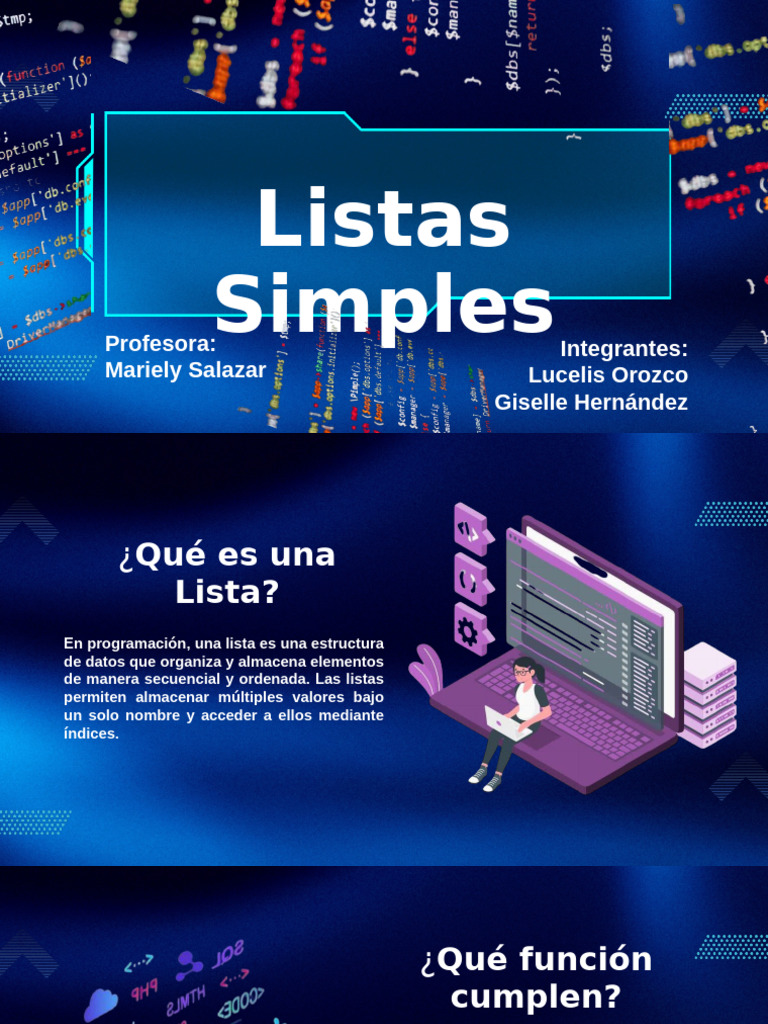 Listas Simples (LDP) | PDF | Puntero (Programación de computadora) | Datos