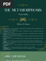 "The Metamorphosis": Identify The Choice That Best Answers The Question ...