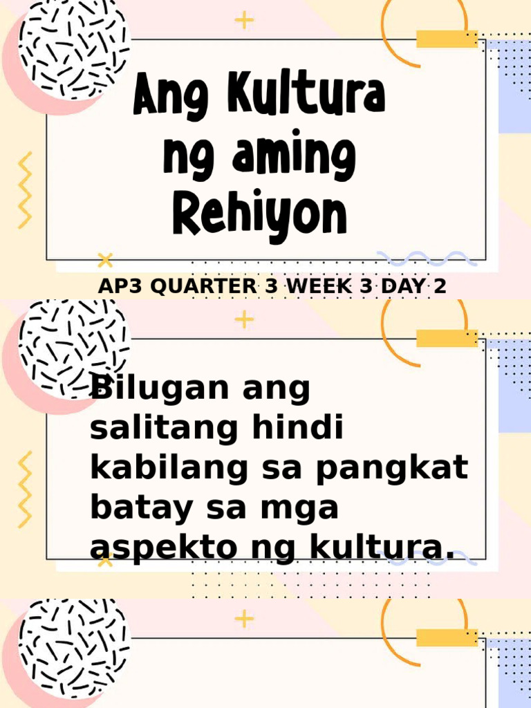 Ap3 Quarter 3 Week 3 Day 2 | PDF