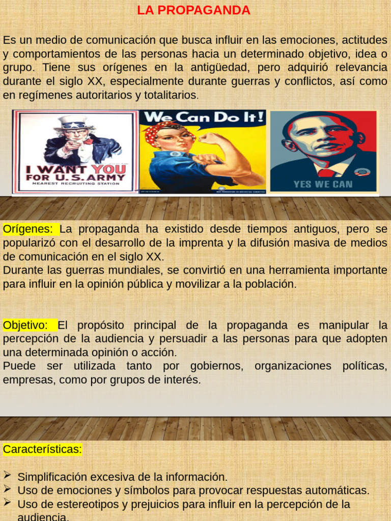 La Propaganda Clase 3 | PDF