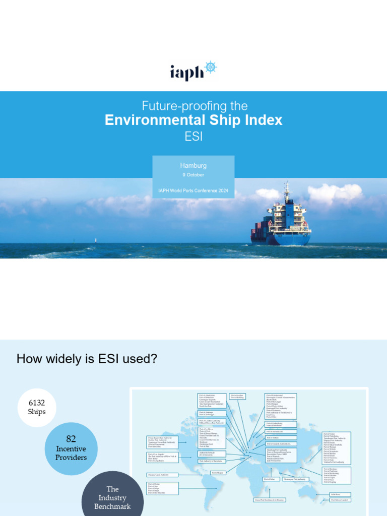 Environmental Ship Index Overview 2024 | PDF | Greenhouse Gas | N Ox