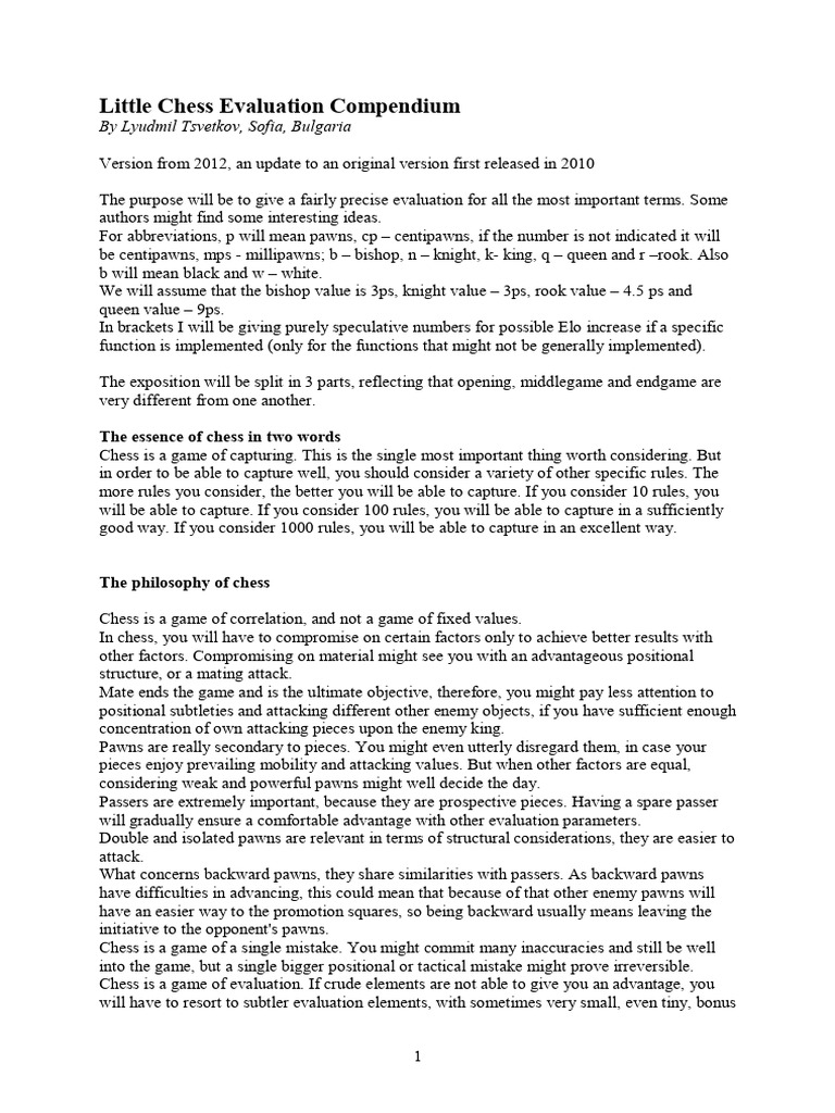 Little Chess Evaluation Compendium - Chess Programming Wiki (PDFDrive ...