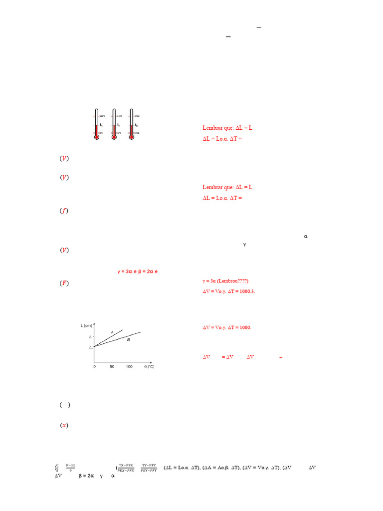 AV2_B1 512 A 2024_2025 | PDF | Expansão térmica | Temperatura