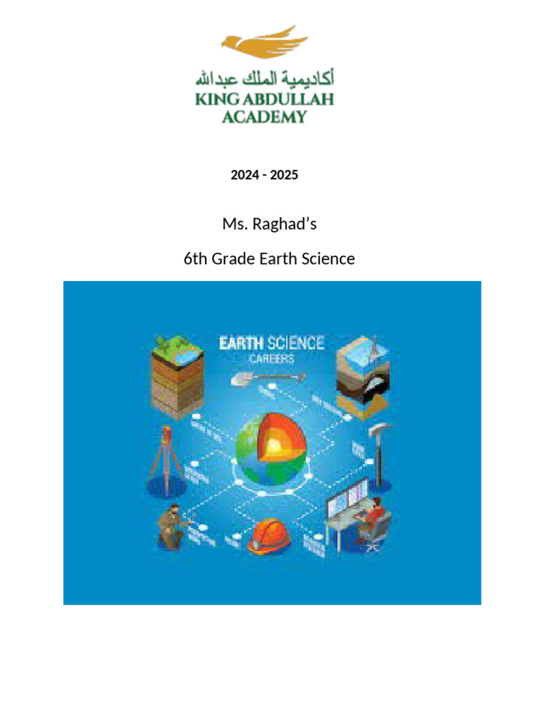 Earth-Science-Syllabus-2024-2025 | PDF | Educational Assessment | Science