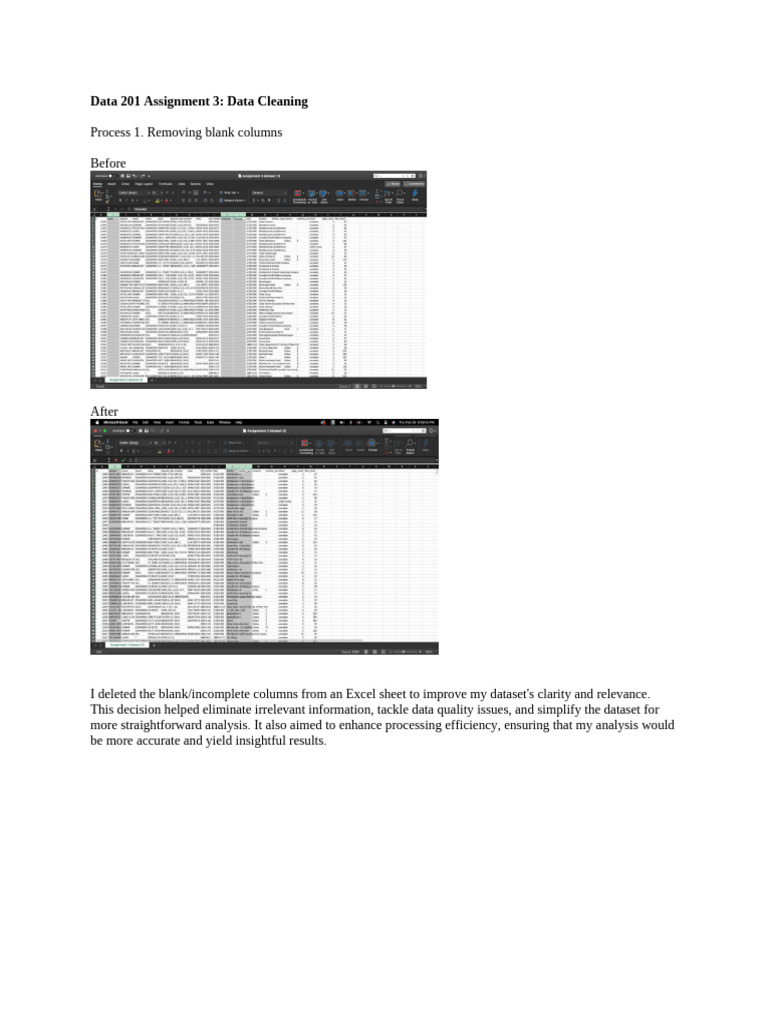Data 201 A#3 | PDF | Data | Statistics