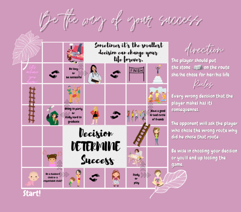Life Choices Game: Path to Success | PDF