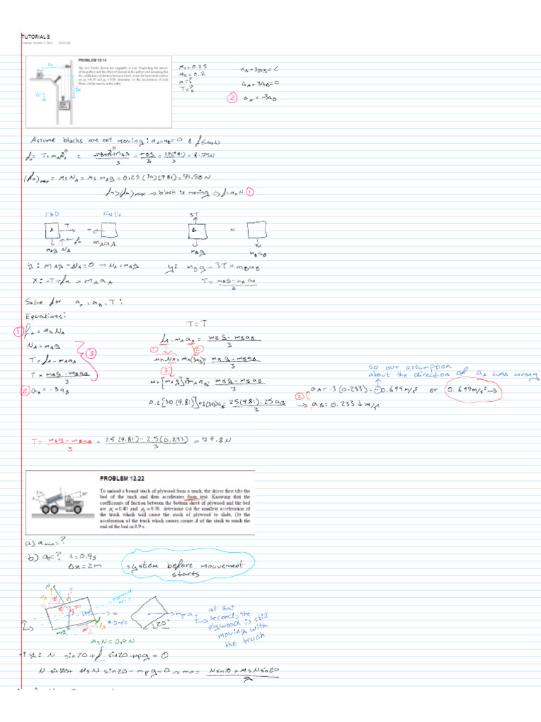 TUTORIAL 5 - Notes By Ms. Niki Monjazeb | PDF
