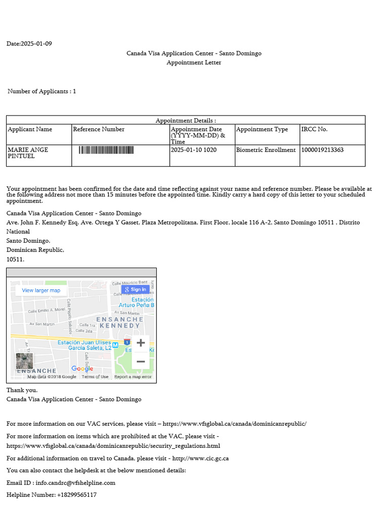 Appointment Marie Ange | PDF