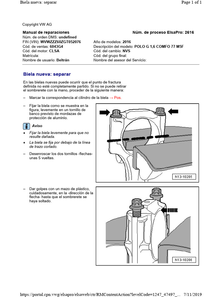 biela nueva separar | PDF