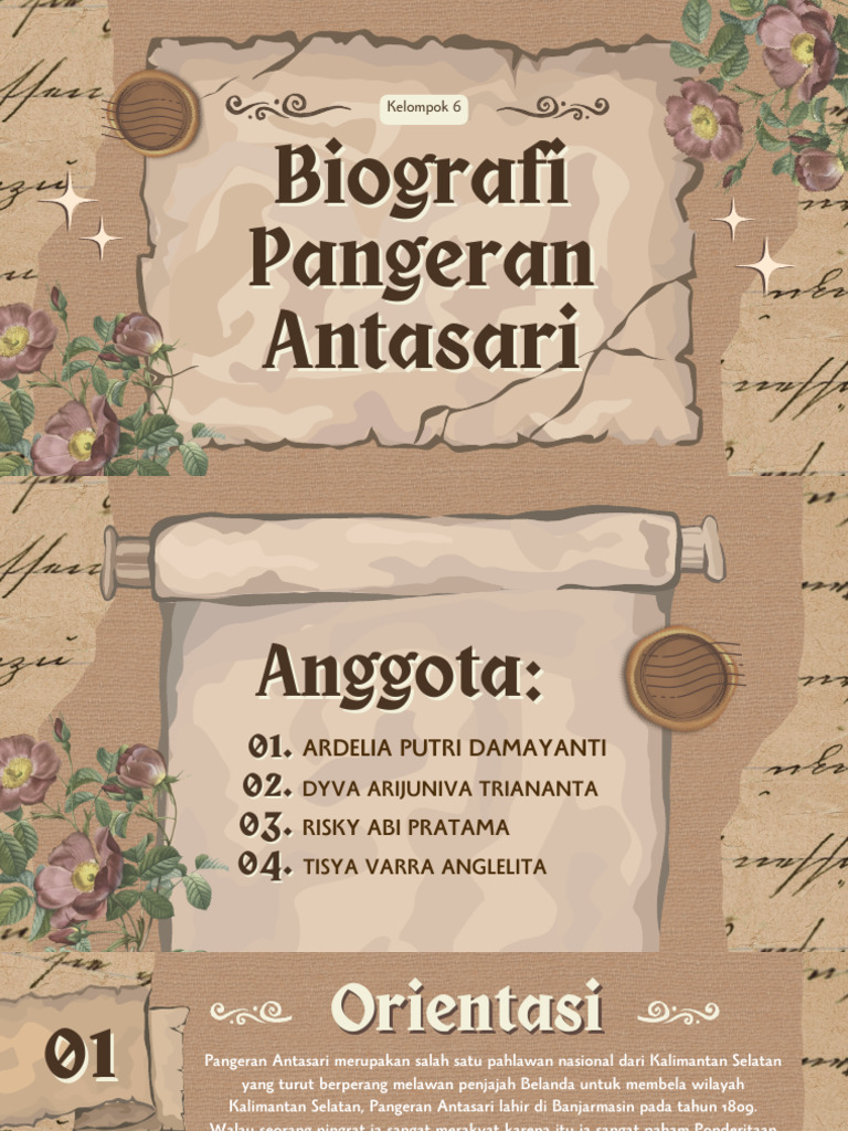 Biografi Pangeran Antasari | PDF