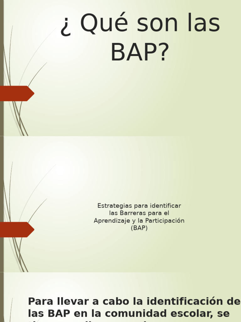 Estrategias para Identificar Laas BAP | PDF | Inclusión (Educación) | Aprendizaje