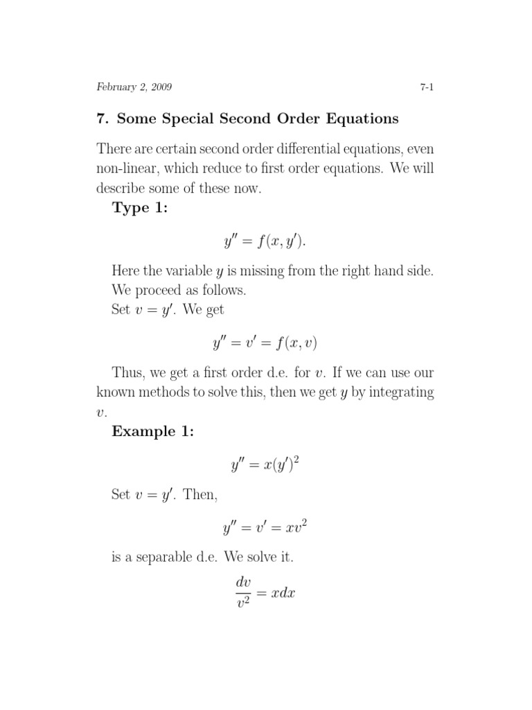 lec_7 | PDF | Equations | Mathematical Objects lec_7 | PDF | Equations | Mathematical Objects