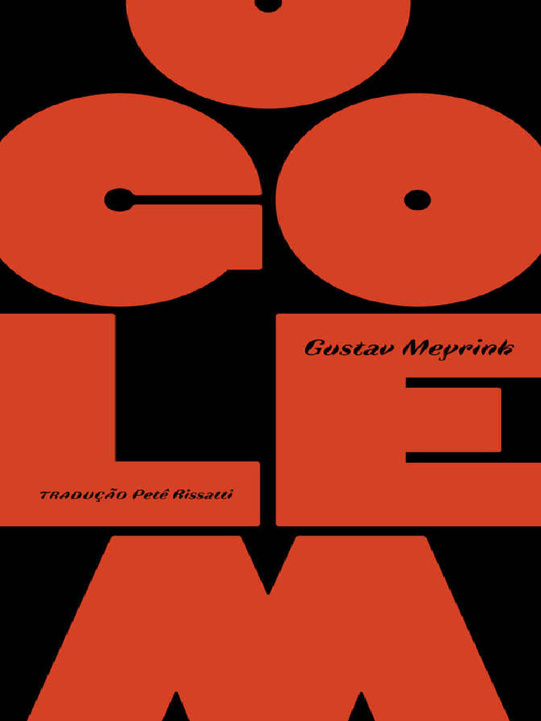 O Golem - Gustav Meyrink | PDF | Pensamento | Glaucoma