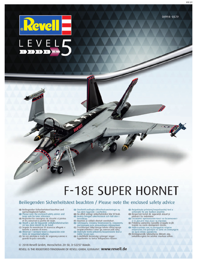 F18 Super Hornet Instructions | PDF
