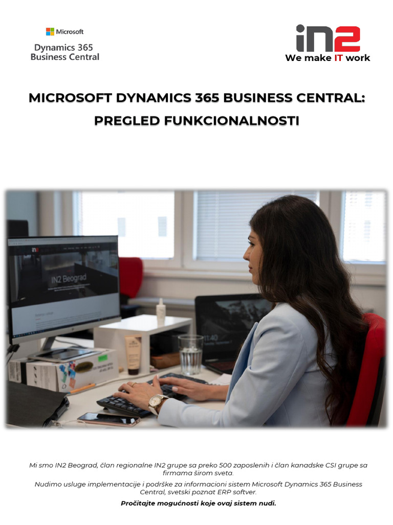 Pregled Funkcionalnosti D365 BC | PDF