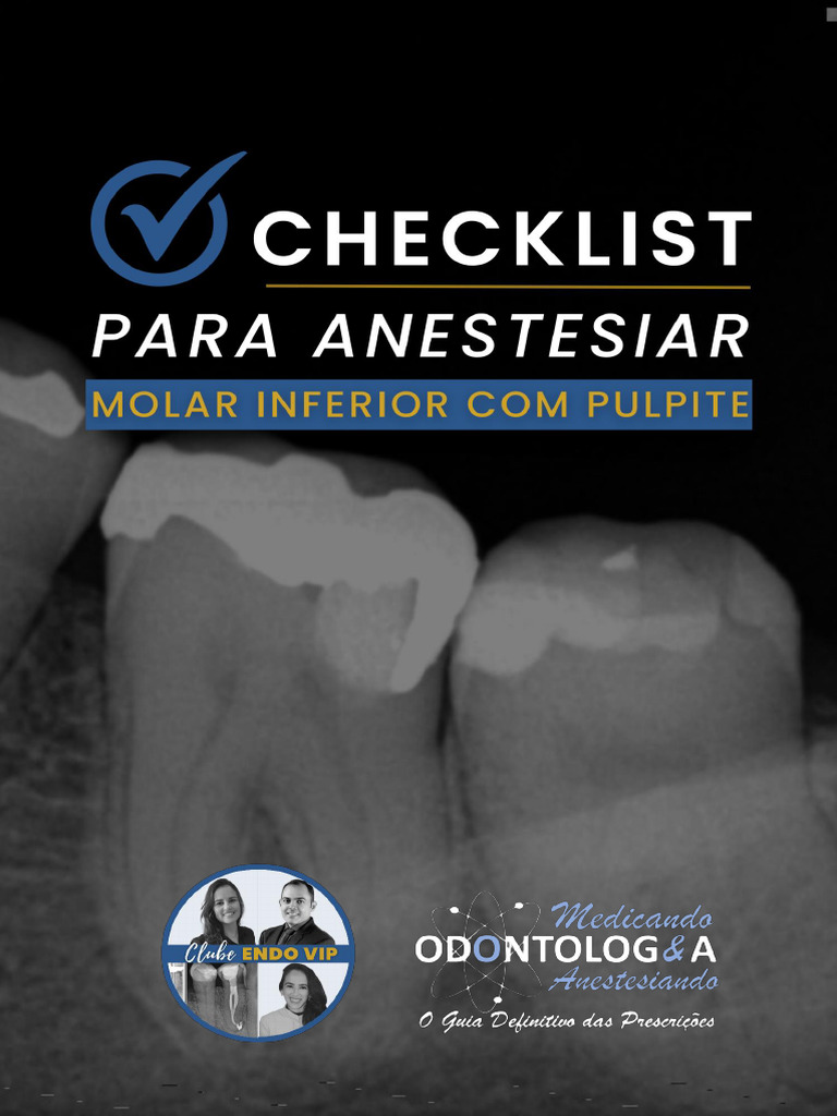 Anestesia Eficaz para Molares com Pulpite | PDF