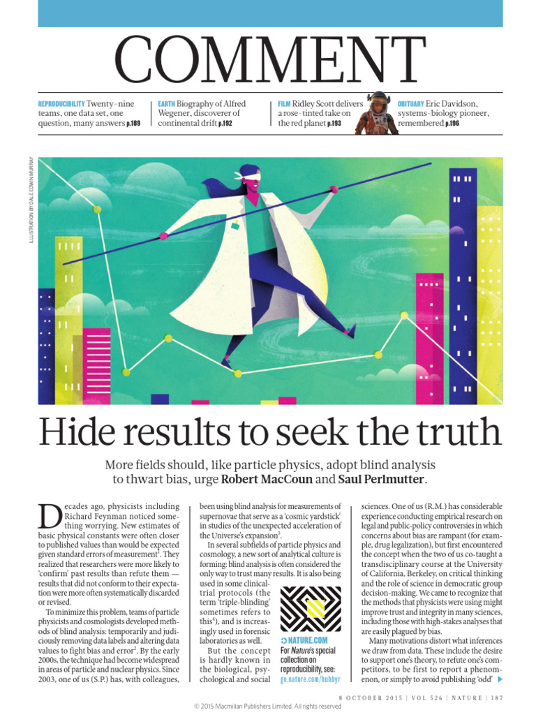 Blind Analysis - Hide Results To Seek The Truth | PDF | Statistics ...