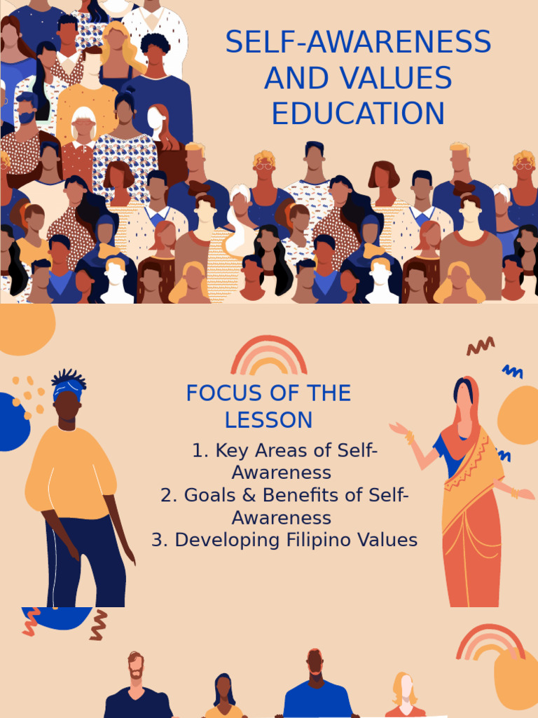 Self-Awareness and Values Education | PDF | Psychological Concepts ...