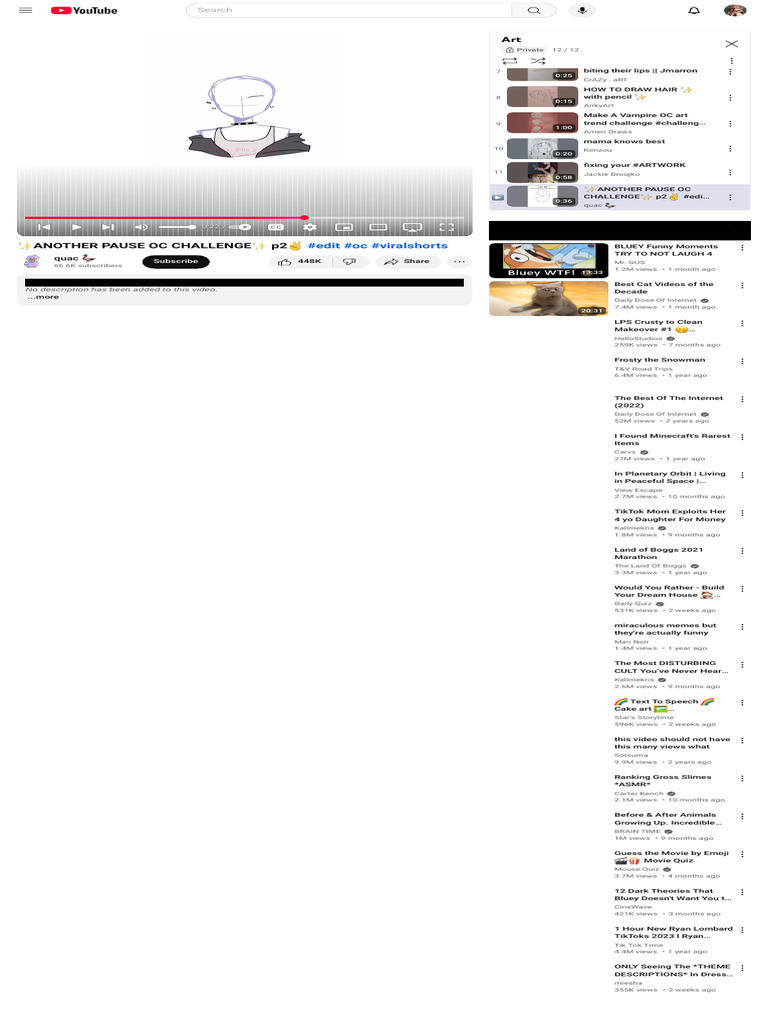 ANOTHER PAUSE OC CHALLENGE p2 #Edit #Oc #Viralshorts #Shorts #Trending #Capcut #Ibispaintx ...