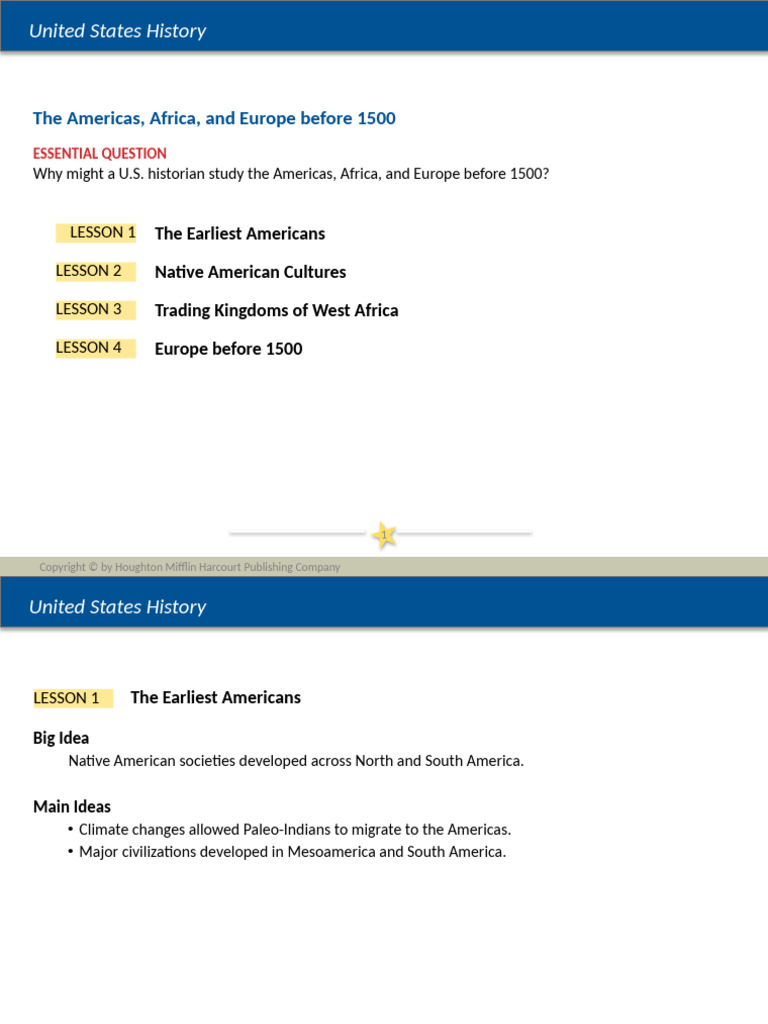 Pre-1500 Cultures in Americas & Africa | PDF | West Africa