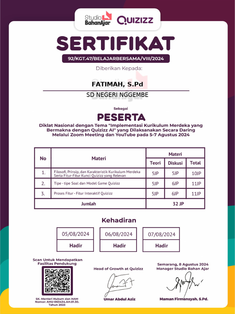 05-070824 - Studio Bahan Ajar - 32JP - Implementasi Kurikulum Merdeka Yang Bermakna Dengan ...