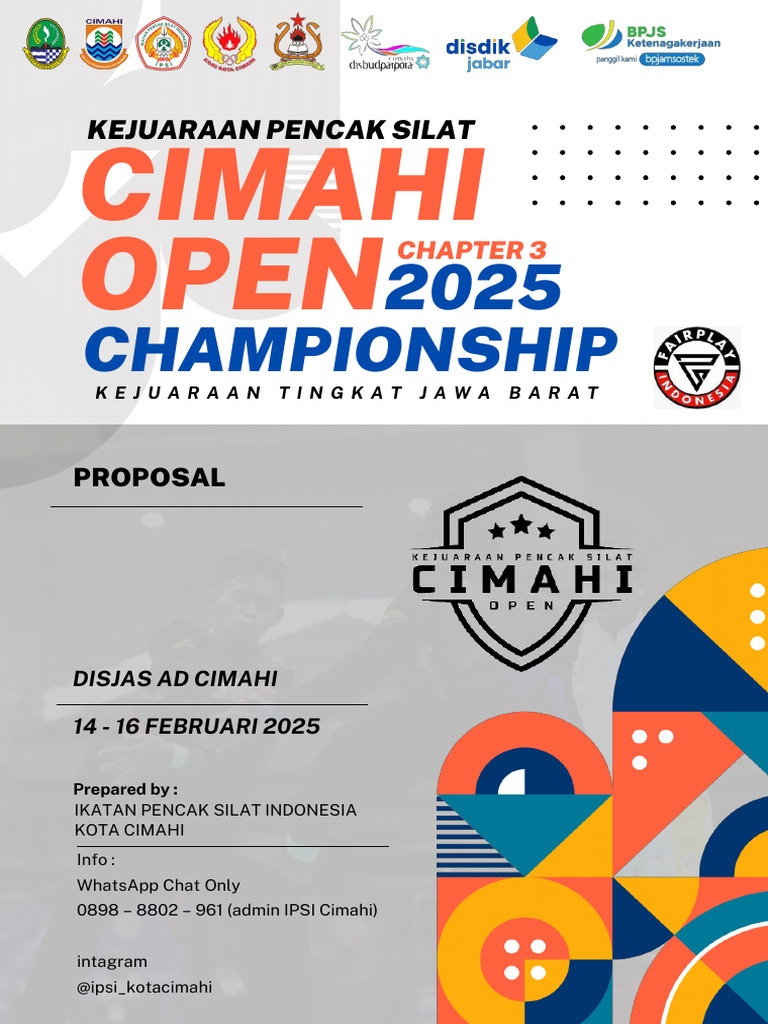 Rev. Proposal Cimahi Open Chapter 3 Tahun 2025 | PDF