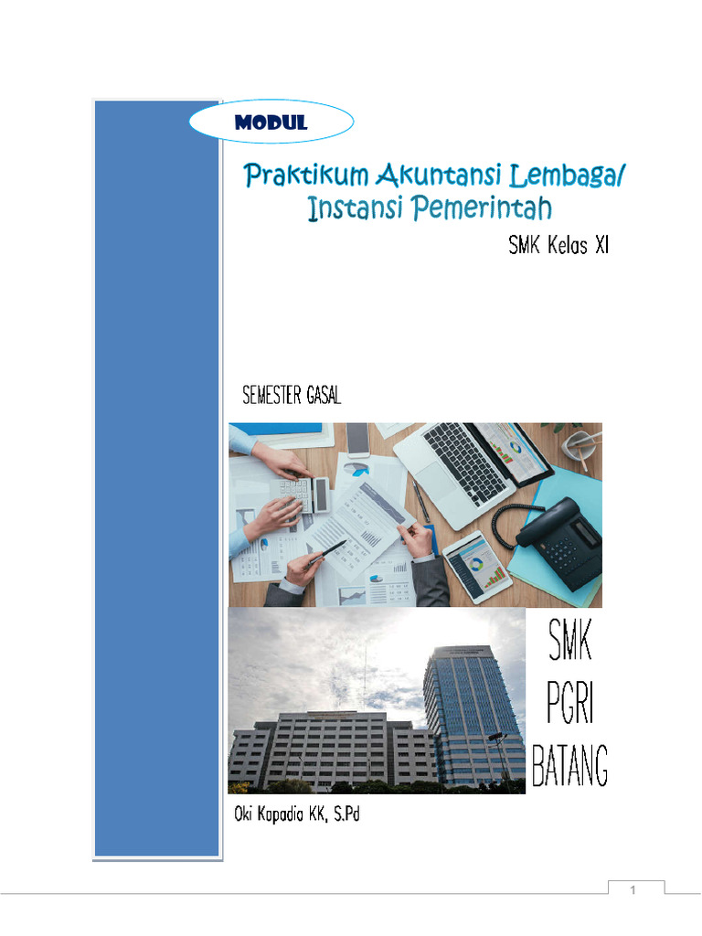 Modul Akuntansi Lembaga Kelas Xi Semester Gasal | PDF
